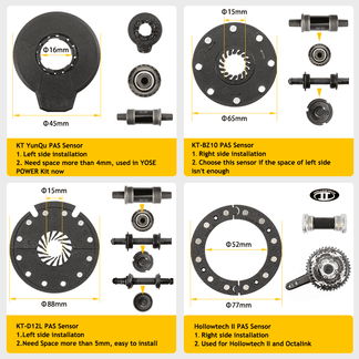 Hollowtech II Sensor for Right Side – YOSE POWER